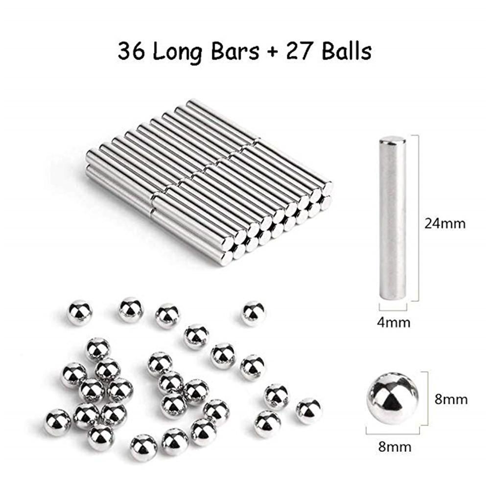 【EcoDealsq】DIY Buck Magnetic Ball Set Educational Blocks Toy for | Daraz.lk