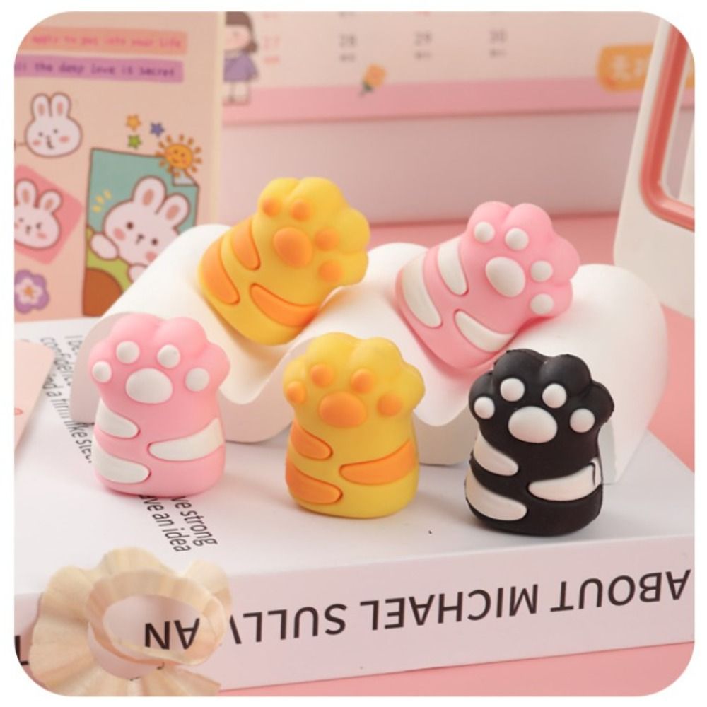 Cute Cat Paw Shaped Manual Pencil Sharpener Sketching Drawing Pencil ...