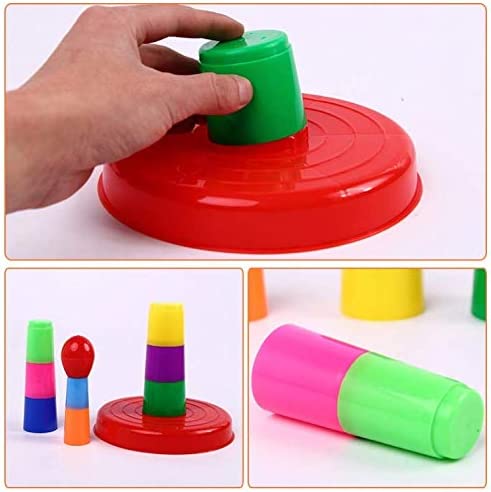 Ring Toss Rings with 18 inch Stand - Floatable Rings - Multi-Colored ...