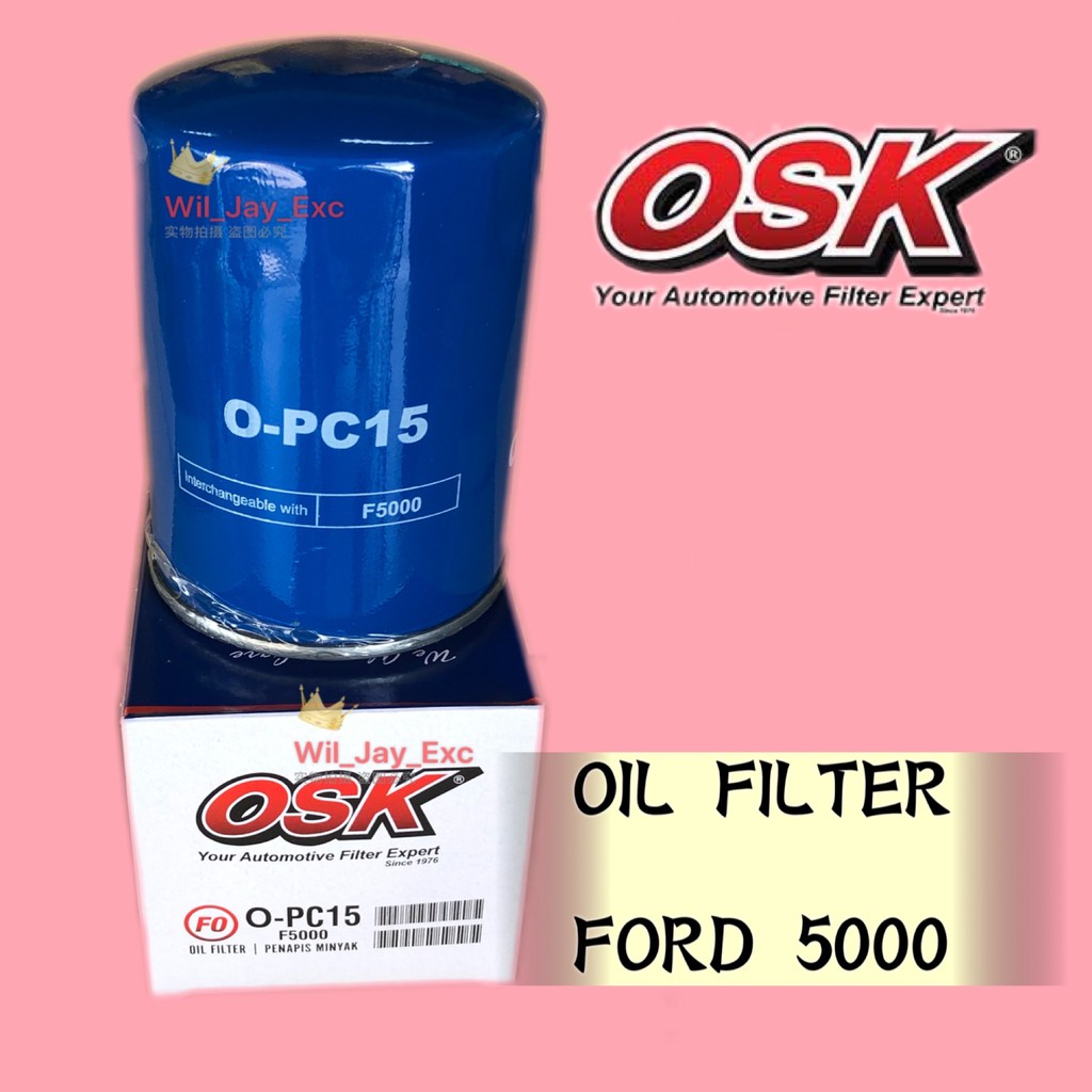 OSK O-PC15 F-5000 OIL FILTER TRACTOR FORD 5000 | Lazada
