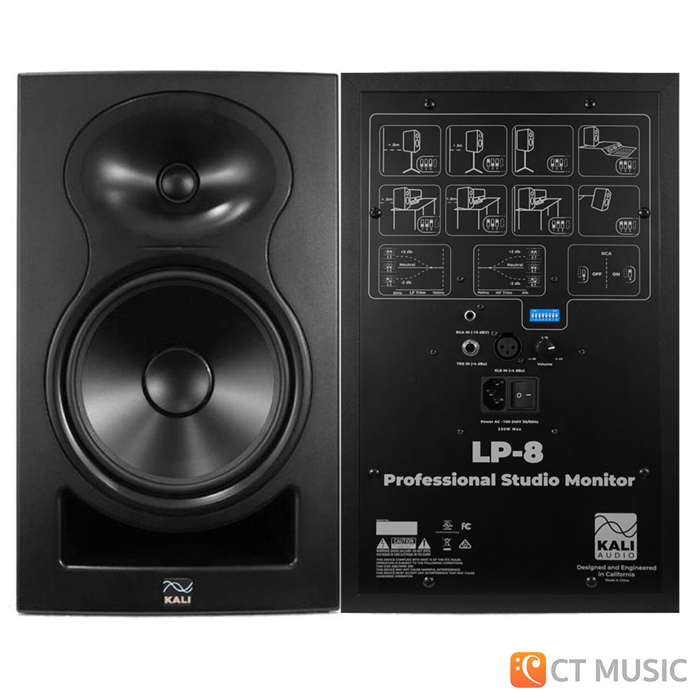 Kali Audio LP-8 V2 Studio Monitor (Pair) ลำโพงมอนิเตอร์ | Lazada.co.th