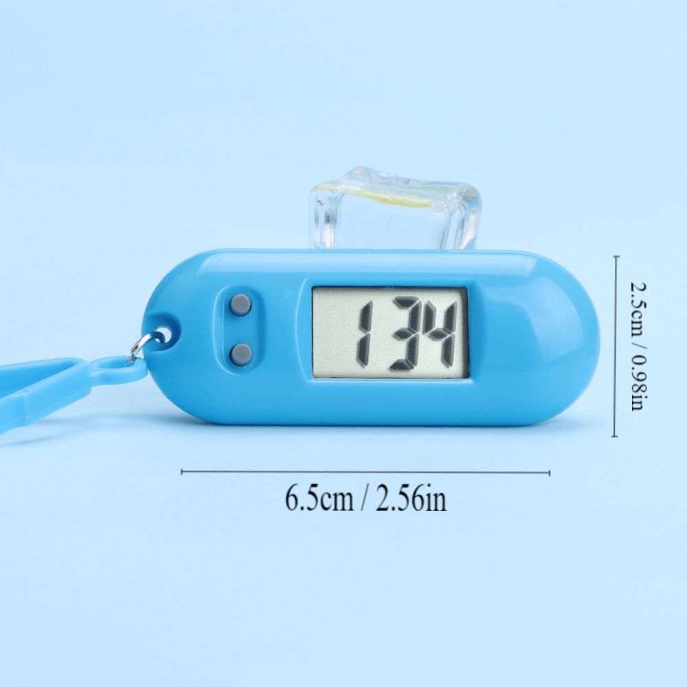 Backpack Watch Key Display Digital Electronic Clock Keychain Table Time ...