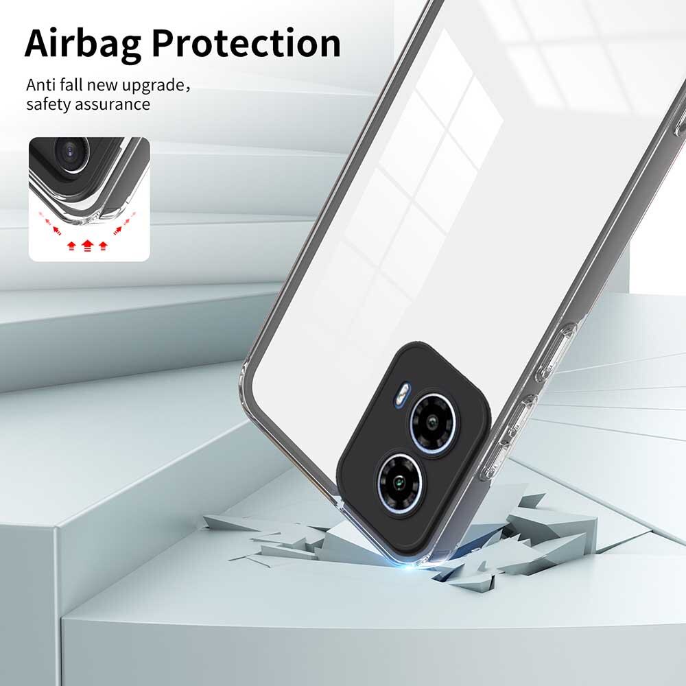 tzmar for Motorola G34 5G Case Frame transparent shell TPU 3 in 1 Back ...