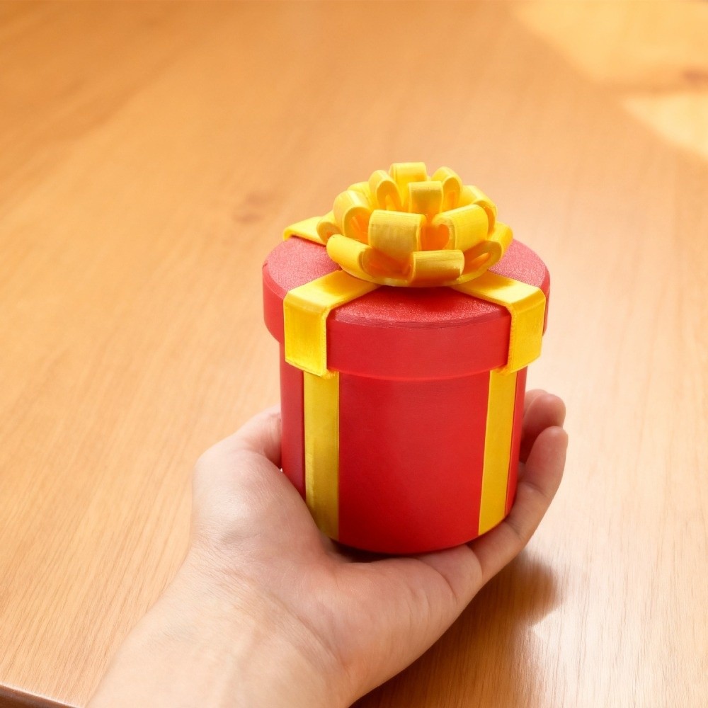 Money Present 3D Printed Annoying Nested Screw Gift Box Funny Prank ...