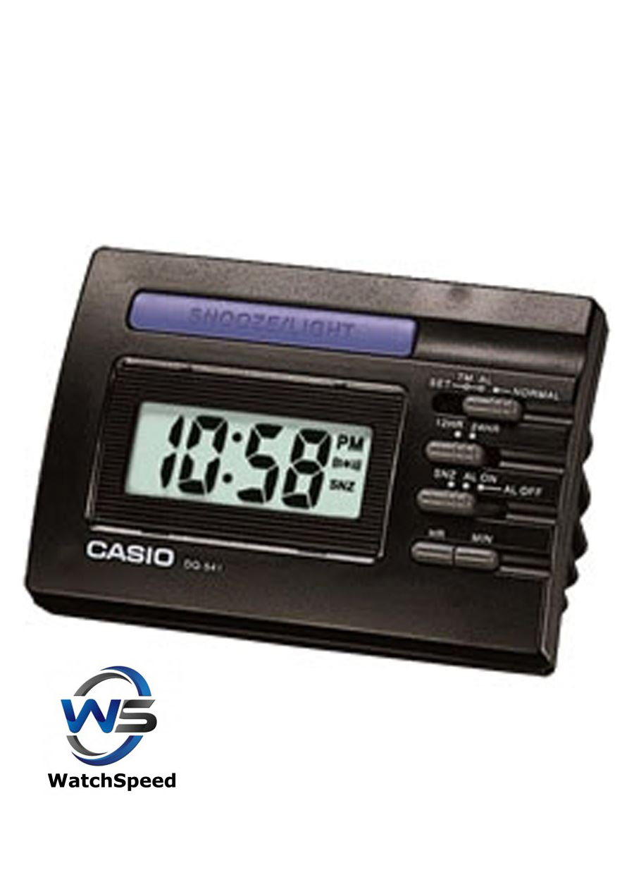 Casio G-clocks-digital Series Electronic Alarm Clock DQ-541-1R | Lazada ...