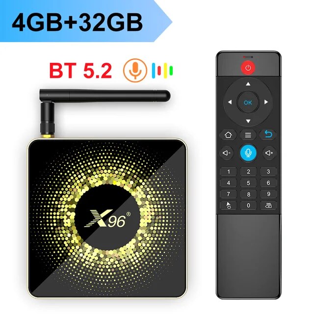 X96 X10 Amlogic S928X TV Box 8GB RAM 64GB ROM Support 8K USB3.0 Wifi6 ...