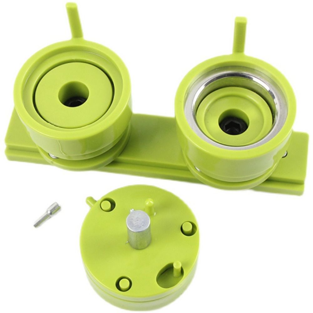 Easy To Use Round Shape Badge Machine Molds Punching Durable Button ...