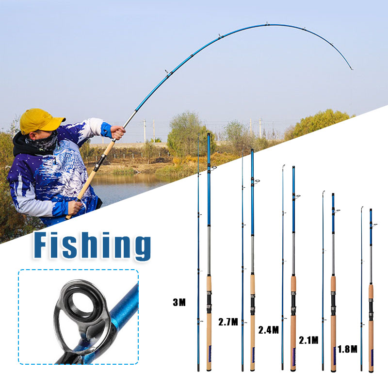 COD Shimano 1.8M/2.1M/2.4M/2.7M/3.0M ML Fishing Rod Pole Telescopic ...