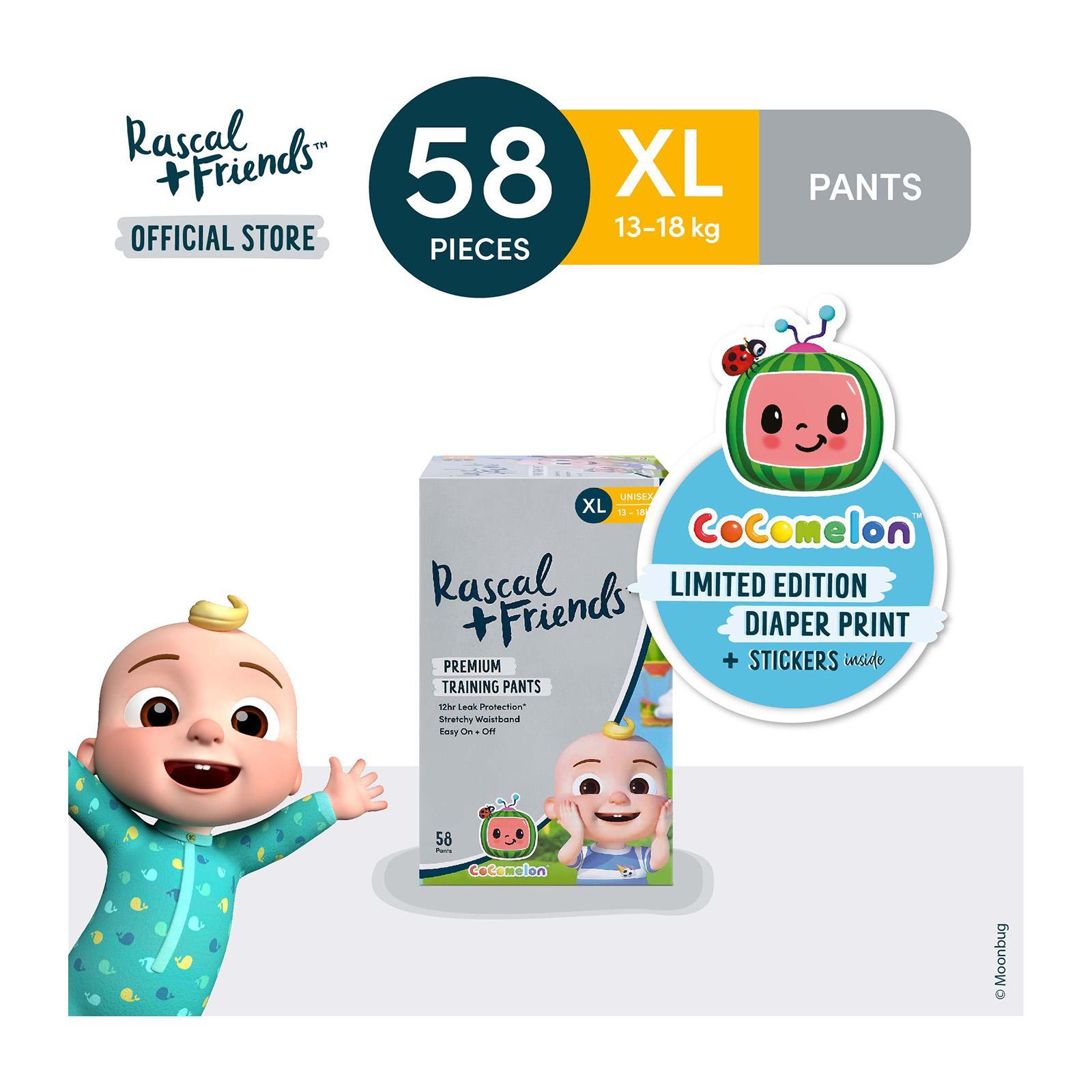 Rascal + Friends Cocomelon Pants Diapers - XL | Lazada Singapore