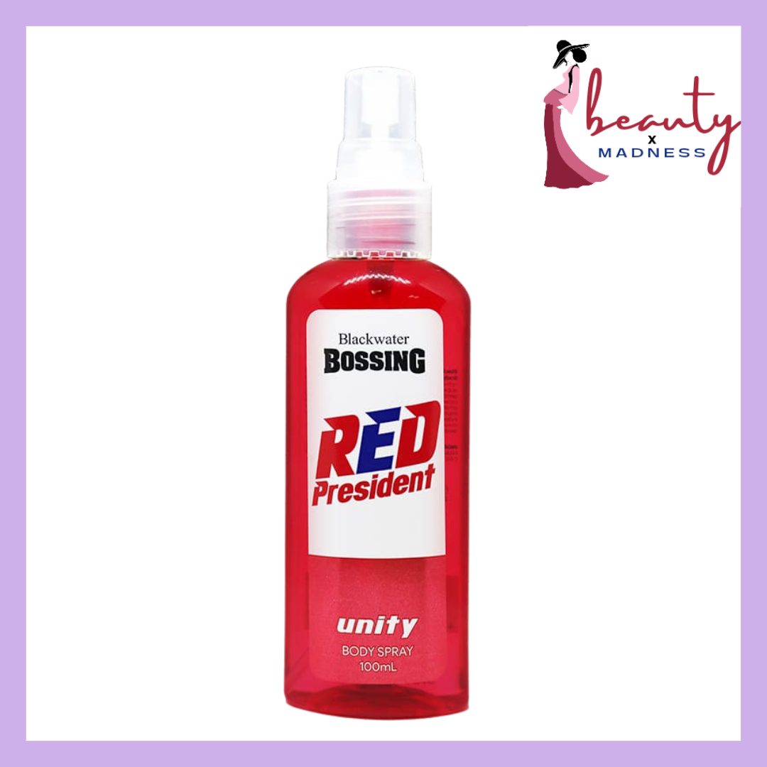 Blackwater Bossing Red President Body Spray – Unity | Lazada PH