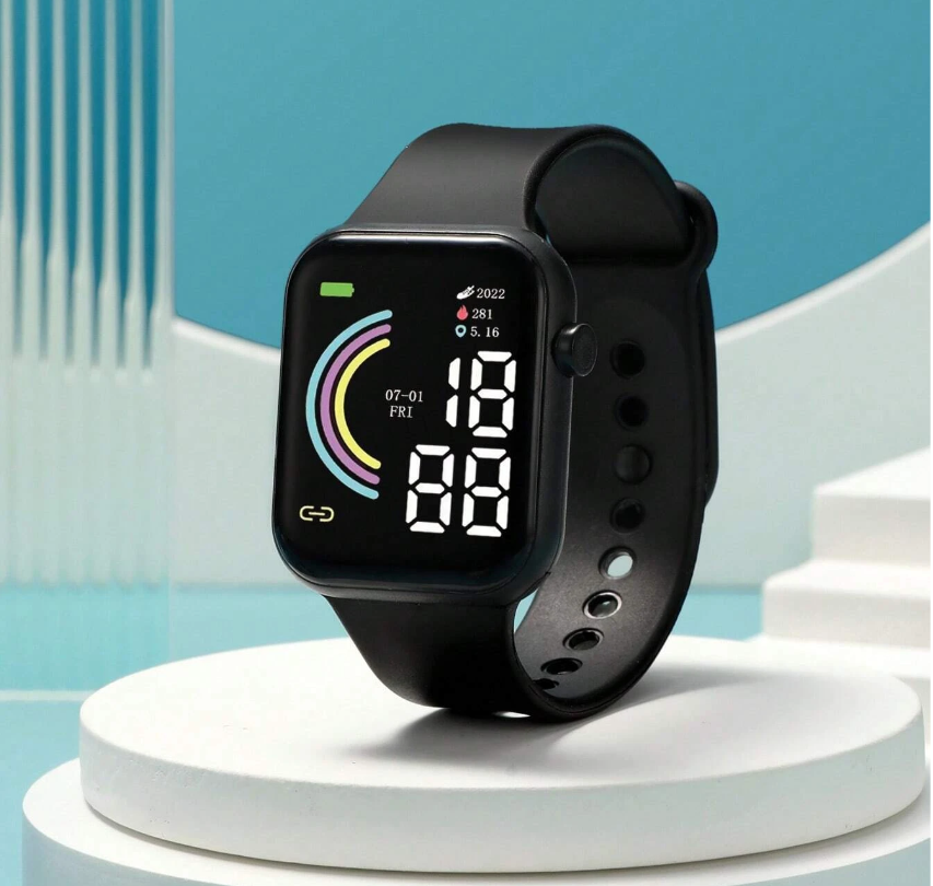 Sleek LED Digital Watch for Kids and Adults with User-Friendly ...