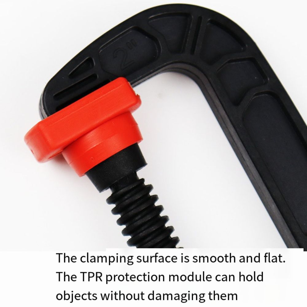 Sturdy Engineering Plastic Woodworking Clamp Lightweight Design ...