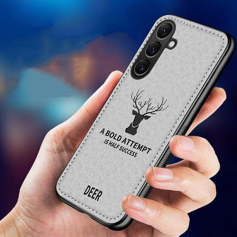 Phone case Samsung Galaxy S24 FE 24 Plus Ultra Slim Hybrid Matte Deer ...