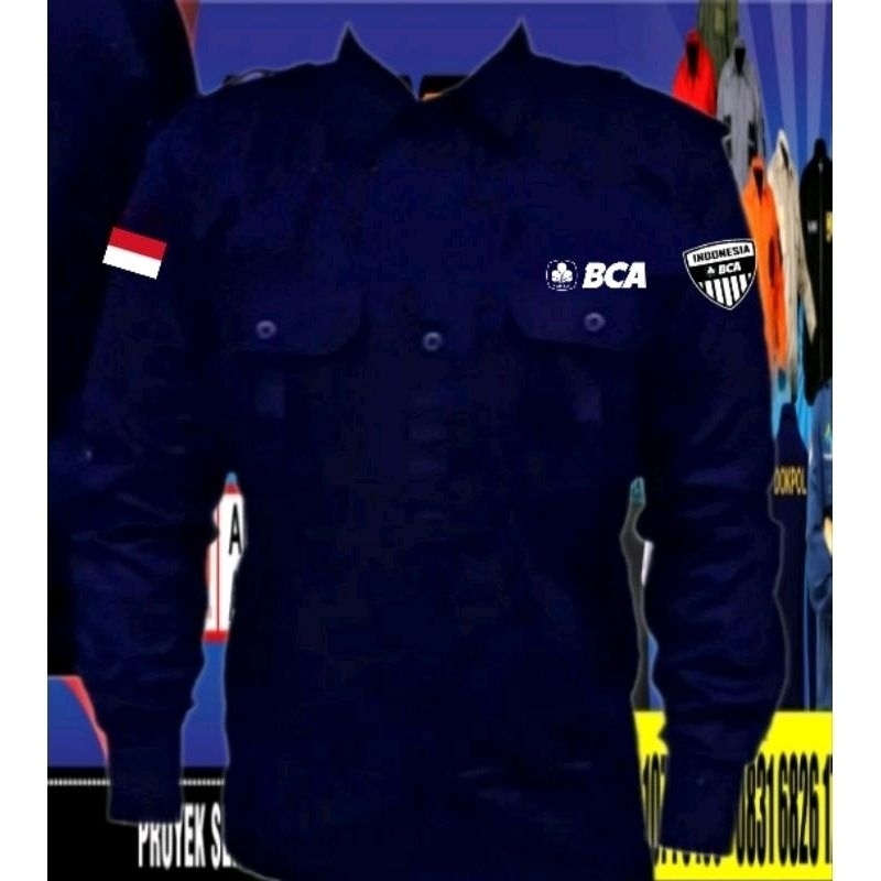 kemeja BCA baju BCA seragam BCA baju kerja BCA kemeja kerja BCA pakaian ...