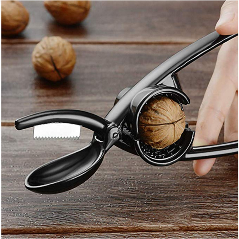 【StyleVoyager】Stainless Steel Nut Shell Cracker Walnut Pliers Kitchen ...
