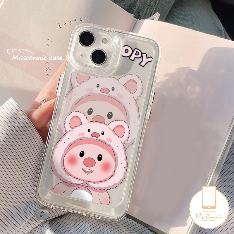 Cartoon Oil Painting Red and Pink Star Shaped Ring Cover Compatible for ...