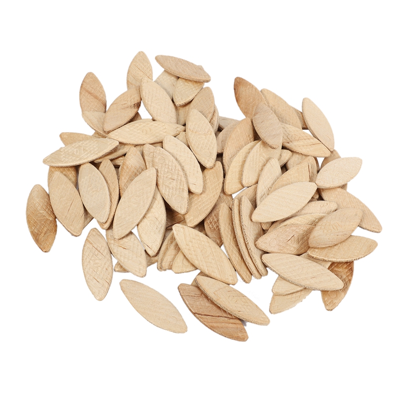 100Pcs No.10 Assorted Wood Biscuits for Tenon Machine Woodworking ...