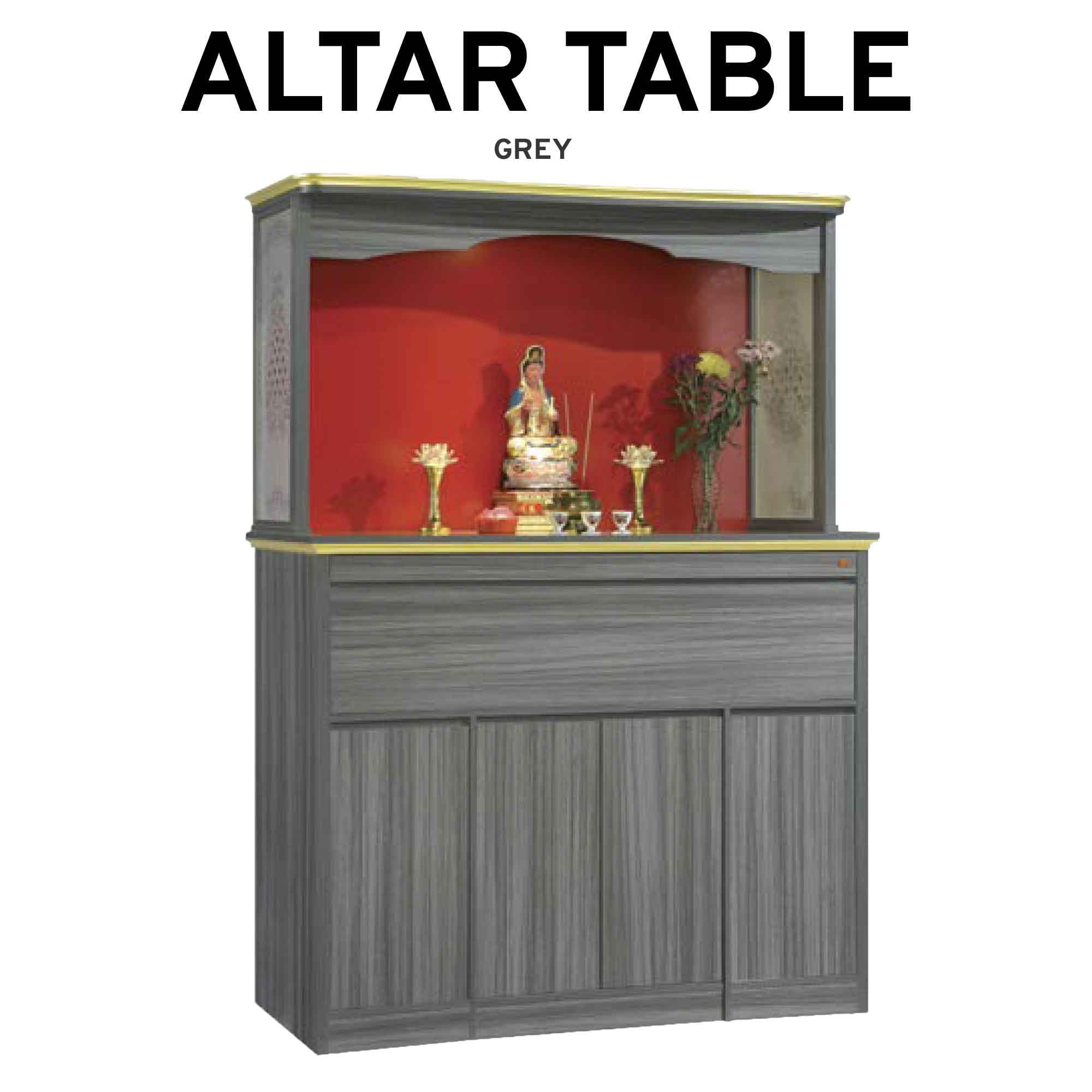 Altar Table Altar Cabinet Prayer Cabinet Prayer Table 5ft Altar Table ...