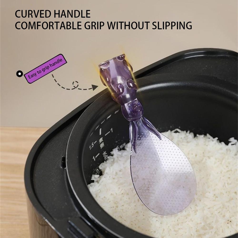Little Rabbit Vertical Non-stick Rice Spoon Household Rice Spoon Korean ...