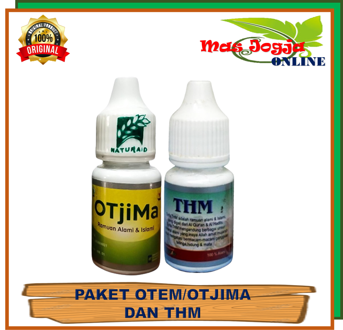 Paket OTEM / OTJIMA ( Obat Tetes Mata ) dan THM ( Obat Tetes Telinga ...