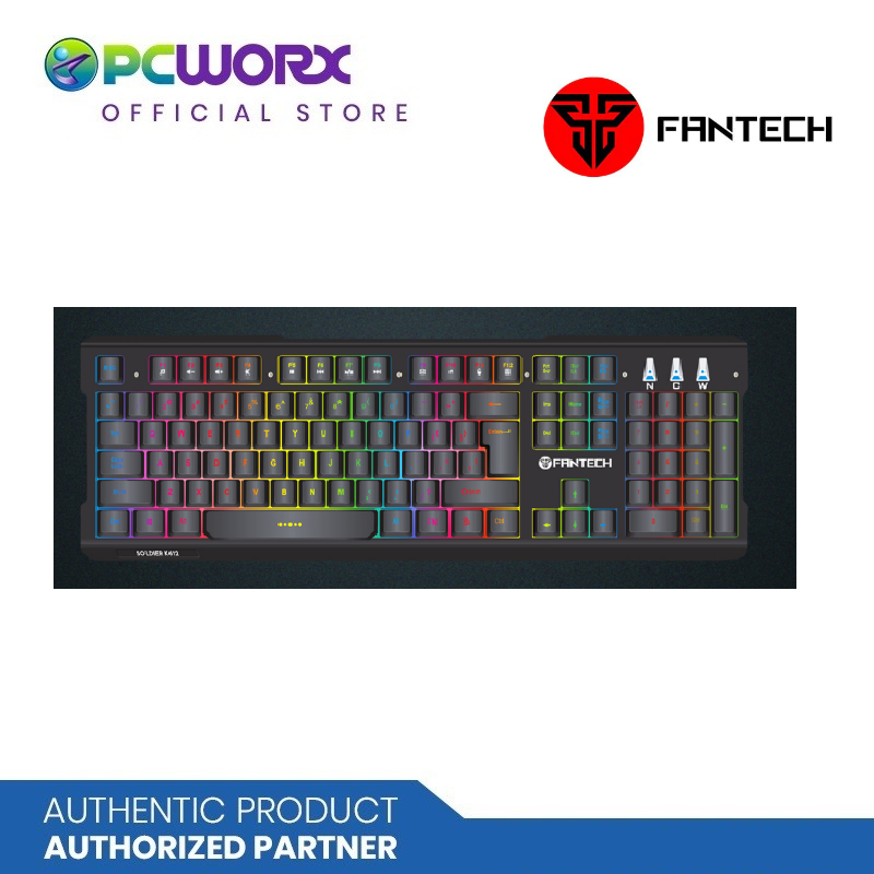 Fantech K612 Soldier RGB Gaming Keyboard Black | Fantech Gaming ...