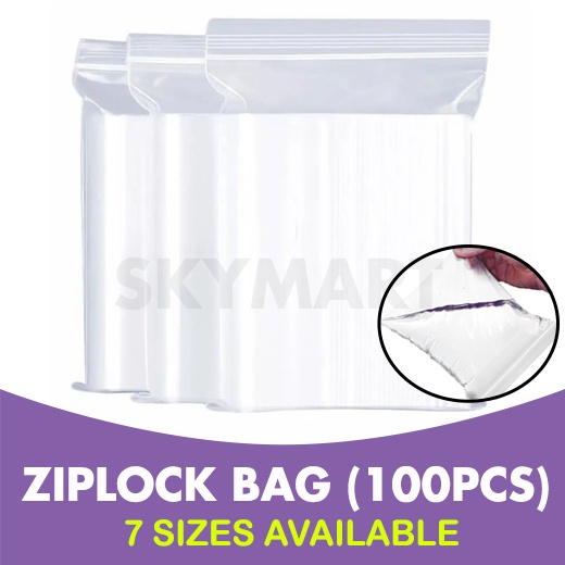 Transparent Zip-seal Bag / Zip lock bag / Zip and Lock Plastic Bag ...