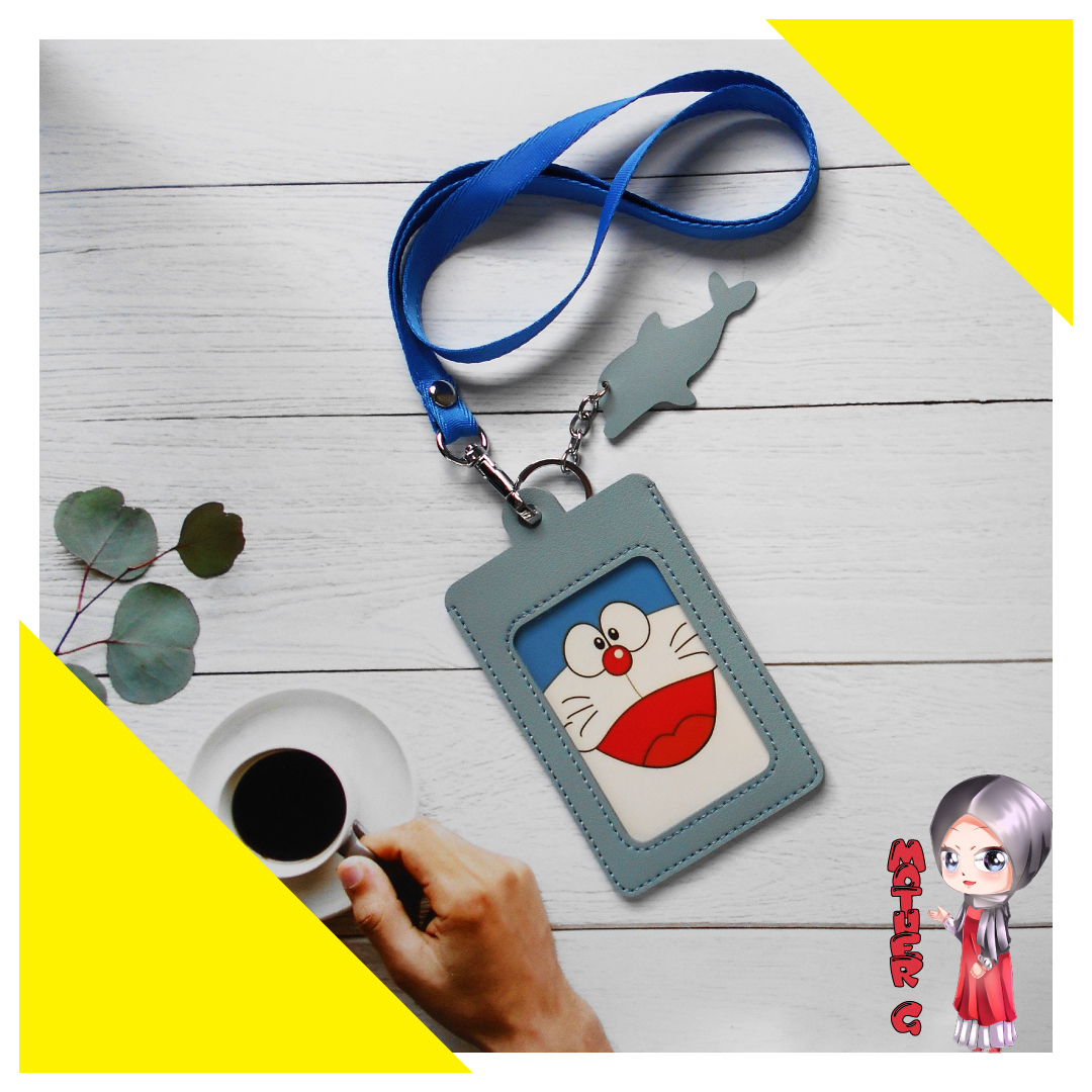 Name Tag ID Card Holder DOLPHIN / Gantungan Kartu Nama / Tali ID Card ...