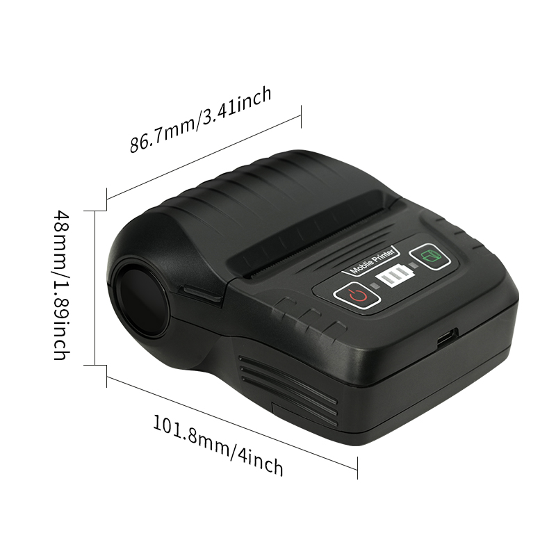 【In-Stock】 HZTZ mini label printer portable handheld thermal printer ...