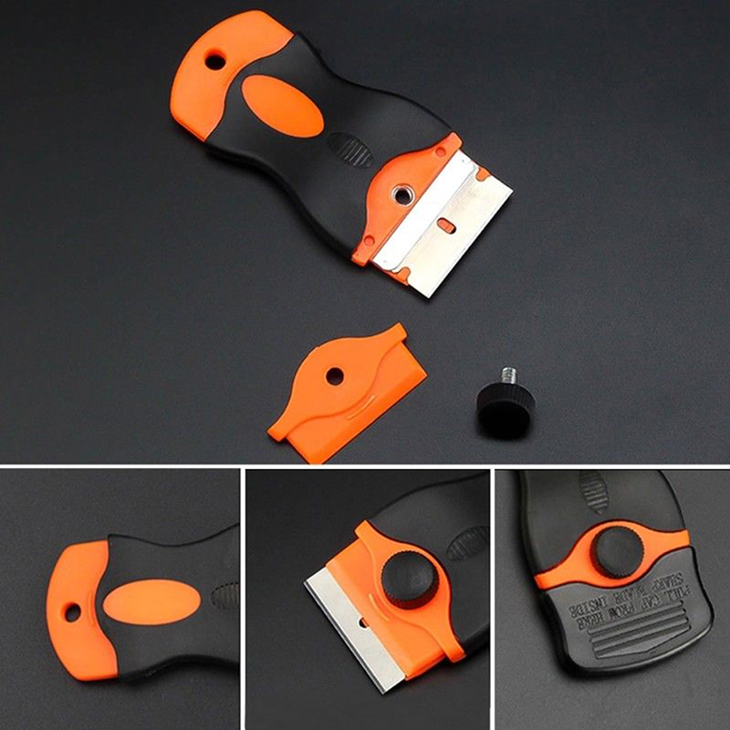 Plastic Car Sticker Remover Edge Blade Razor Scraper Set Window Spatula ...