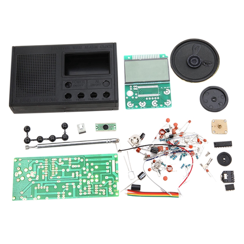 【Yibei Fairy Tale Toy City】DIY FM Radio Kit Electronic Assemble Suite ...
