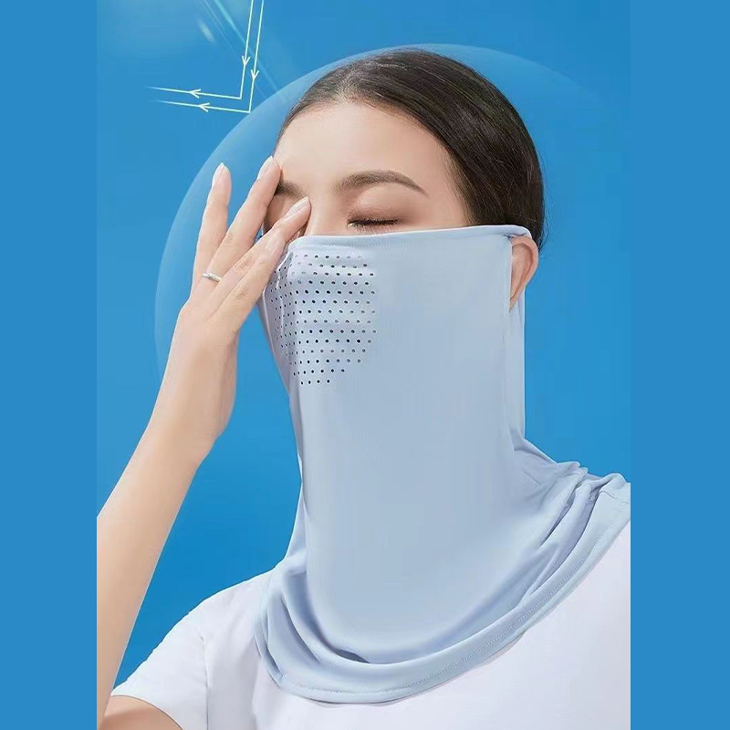 Summer Sunscreen Mask Neck UV Protection Face Cover Sunscreen Face ...