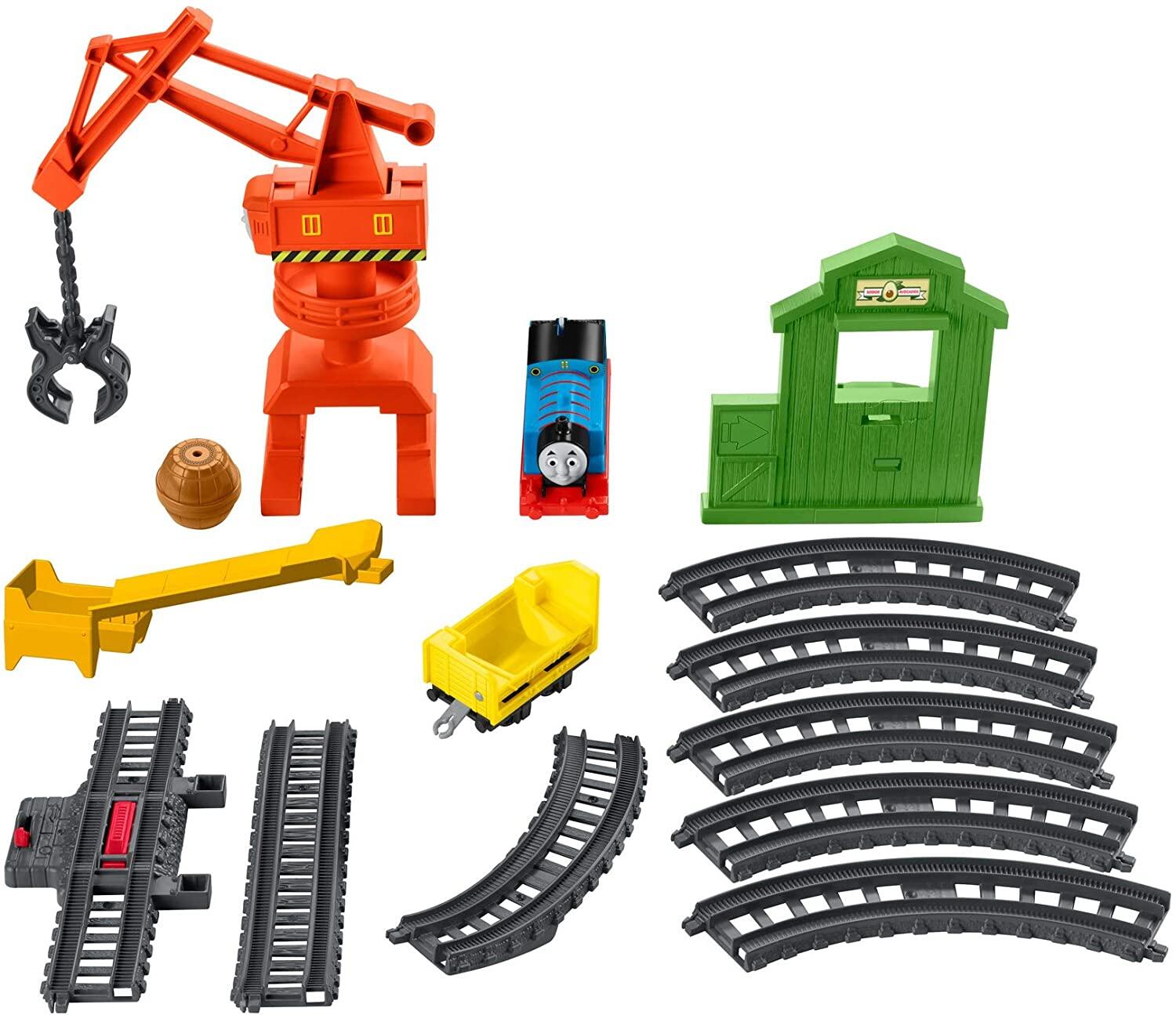ThomasFriends Cassia Crane Carco Set ของแท้ รุ่น GHK83 Thomas ชุดราง ...