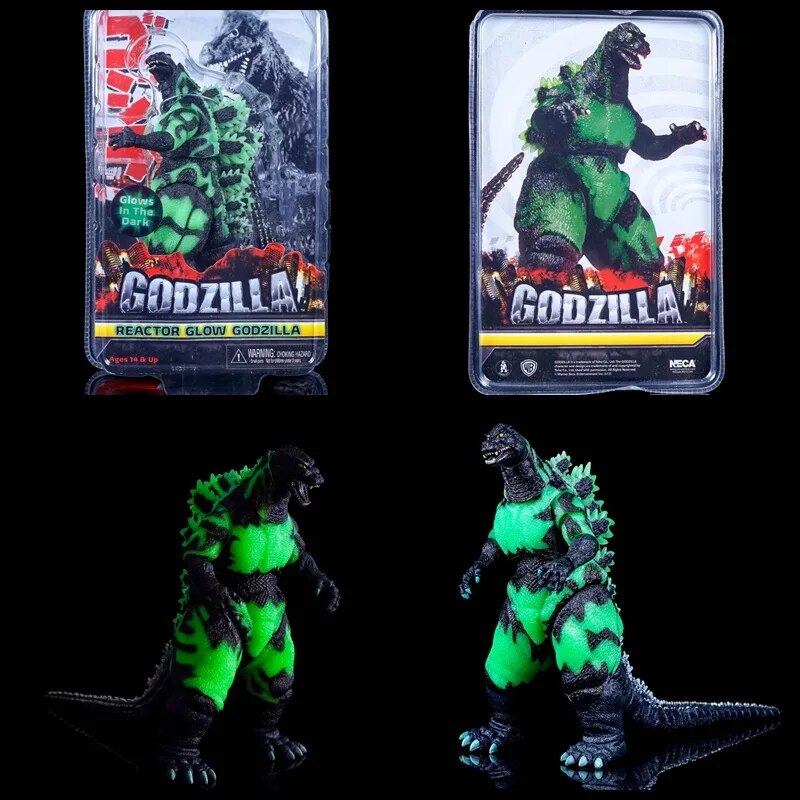 NECA Reactor Glow Godzilla Luminous Version Articulated PVC Action ...