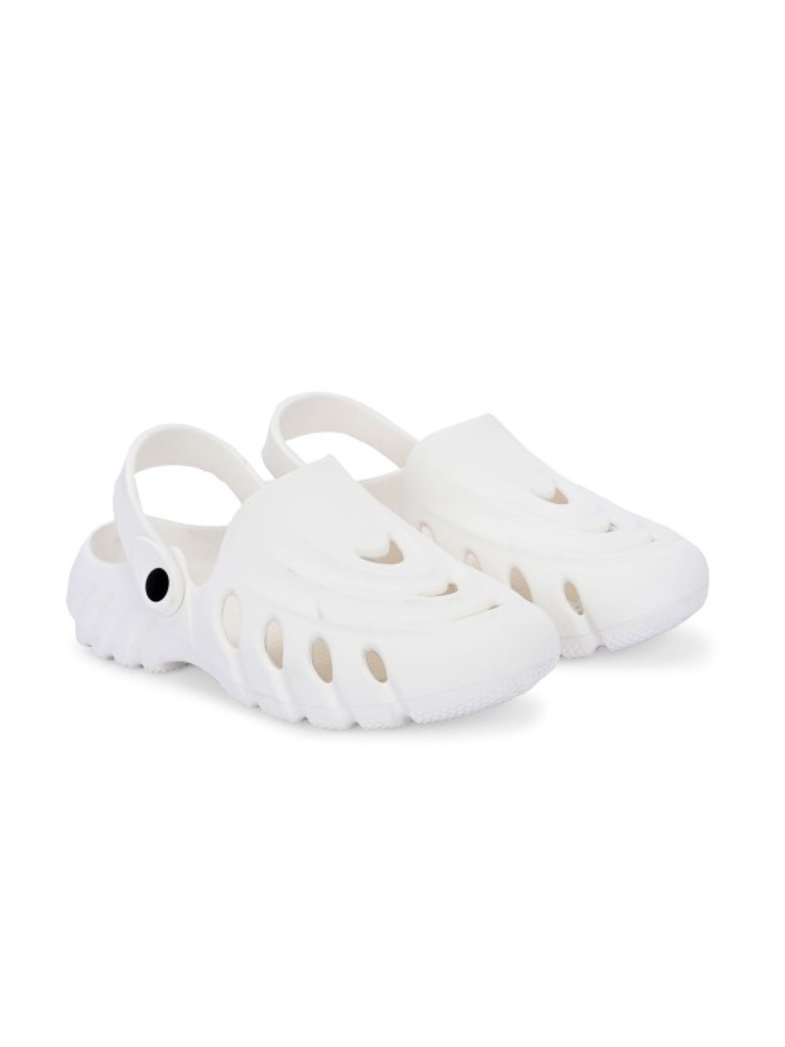 HRX by Hrithik Roshan White Self Design Croslite Clogs For Men | Daraz ...