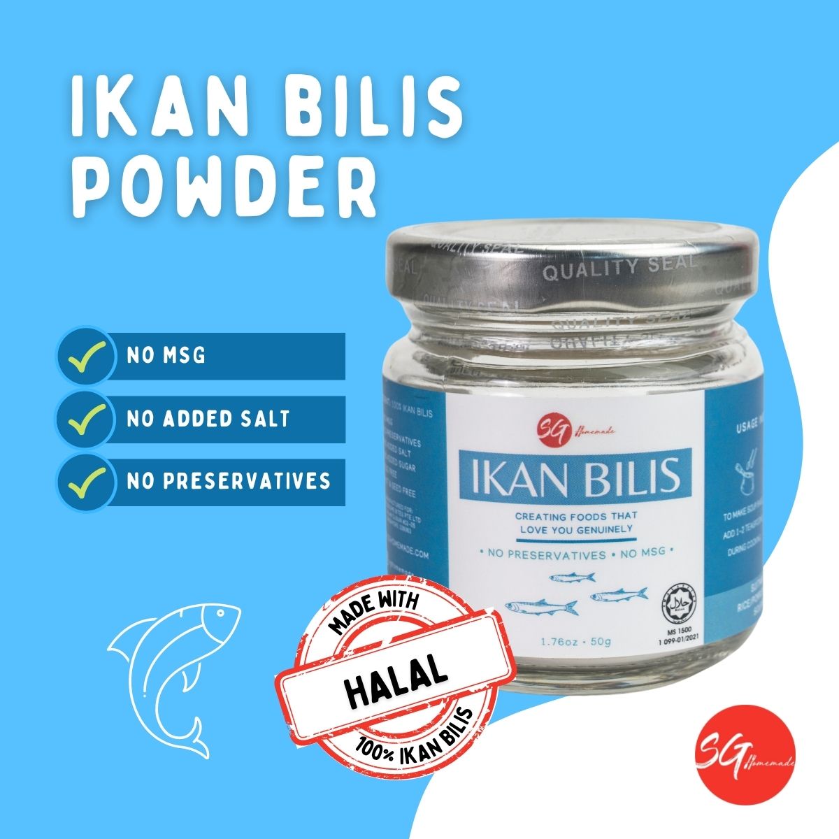 Ikan Bilis Powder | Lazada Singapore