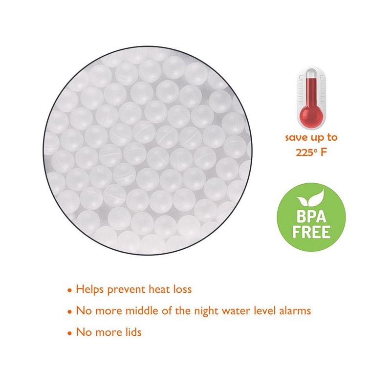 Sous Vide Cooking Balls BPA Free 20mm 250 Balls with Mesh Drying Bag ...