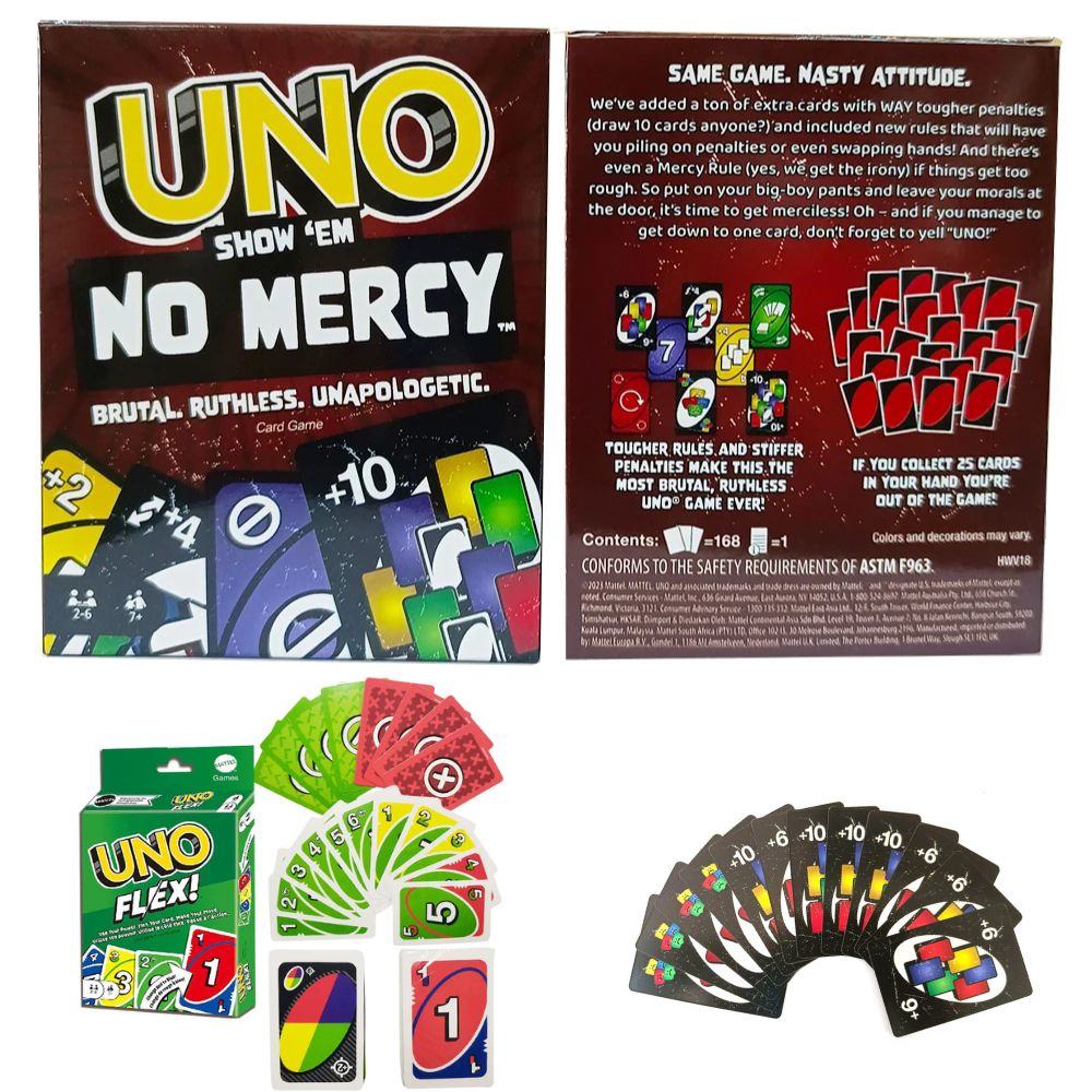【New Arrivals】【New Arrivals】Uno No mercy Game Board Games UNO Cards ...