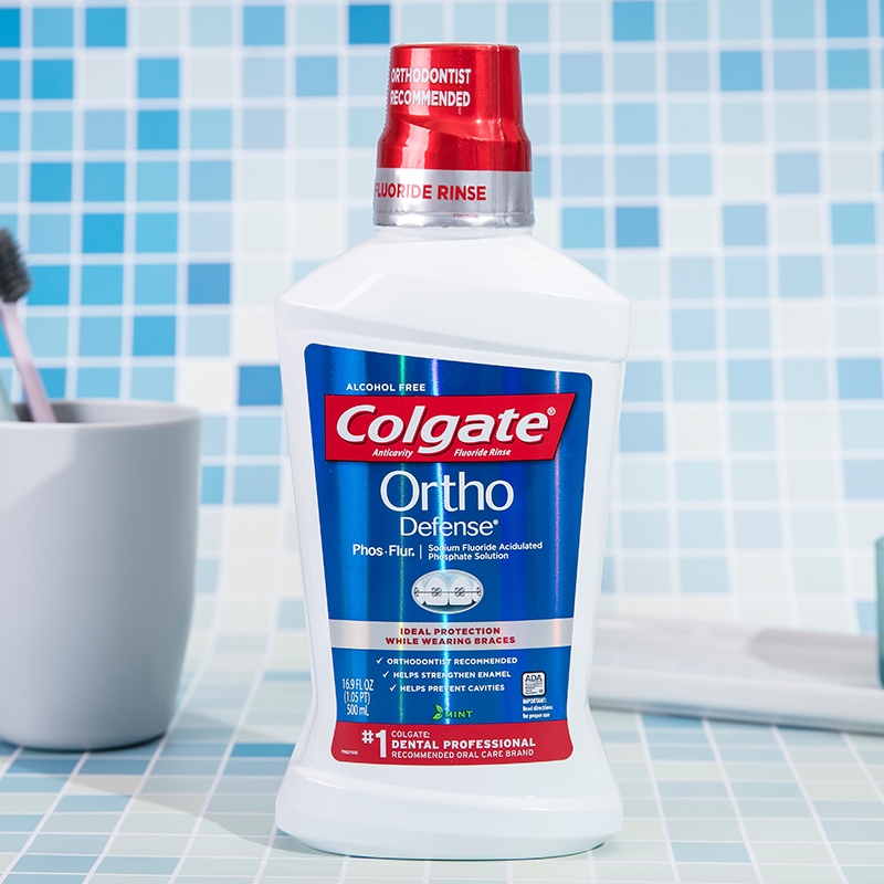 🎁🧴 Beauty Care Department Store Orthodontic Colgate fluoride mouthwash ...