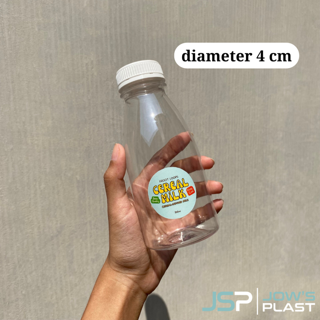 Stiker Botol Kale Cantik 350 ml | Stiker Label Cetak Print | Sticker ...