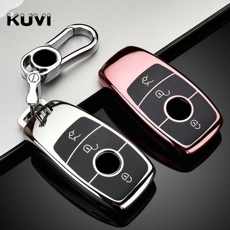 【Petalfall】Promotion Tpu Car Key Case Full Cover For Mercedes Benz A B ...