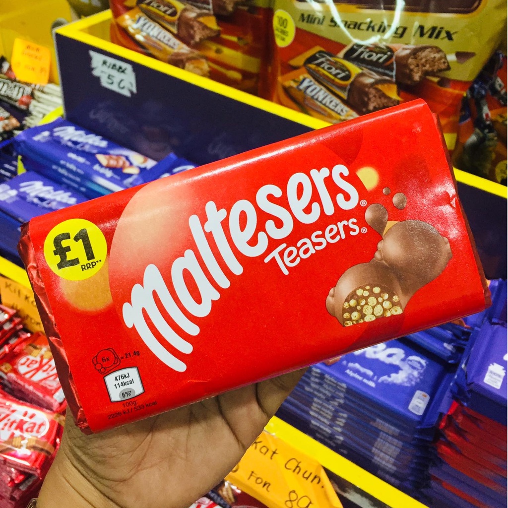 Maltesers Teasers Chocolate Bar | 100g | Lazada PH