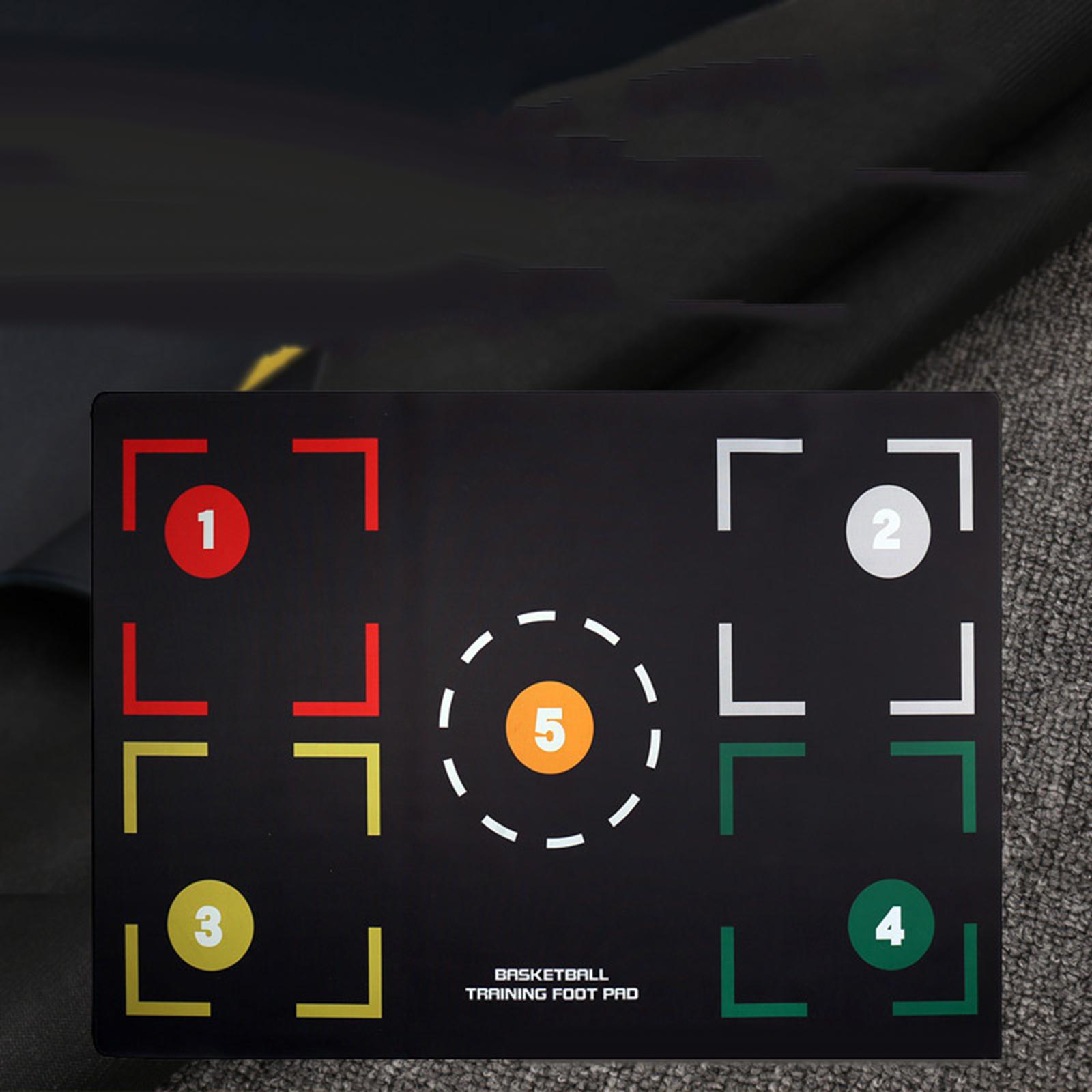 TOOYFUL Basketball Footstep Training Mat Accessories Exercise Cushion ...