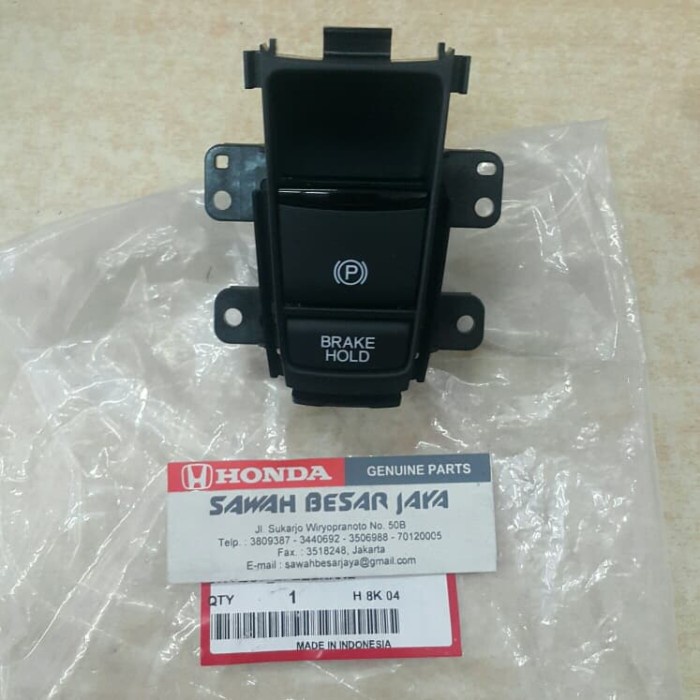 Switch Tombol Saklar Rem Tangan Parkir Brake Hold Honda HRV Original 2015 2016 2017 2018 2019 ...