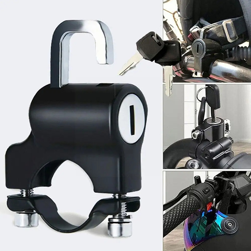 Universal Multifunctional Motorcycle Helmet Lock Motorcycle Safety ...
