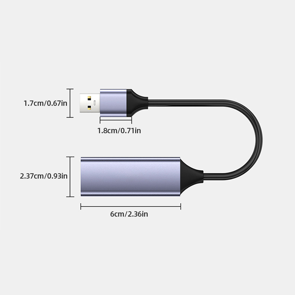 Pc Internet Usb 1000mbps Network Usb Ethernet Adapter Usb3.0 Rj45 Type ...