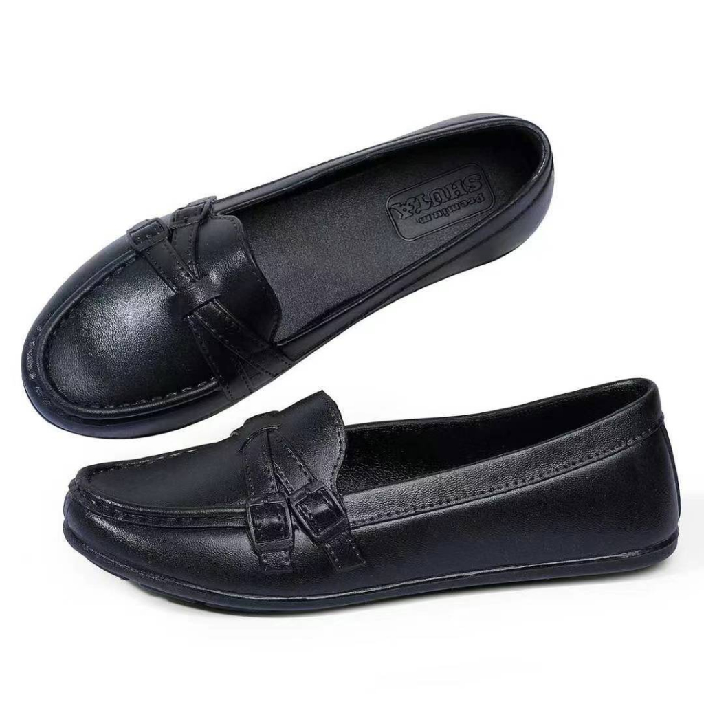 NEW SHTUA black rubber shoes for women #653 | Lazada PH