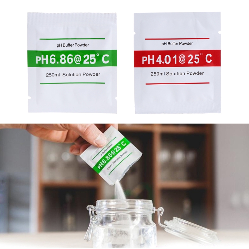 NEW 【Exclusive Discount】20 Pcs PH Buffer Solution Powder PH For Test ...