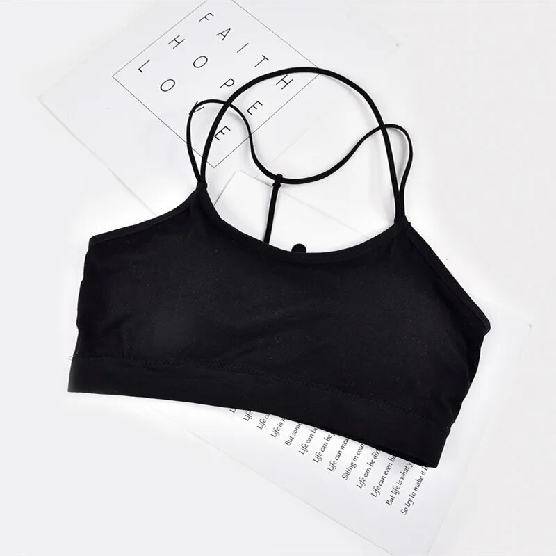 Beauty Back Bra Black White Breathable Sports Beauty Back Vest Woman ...