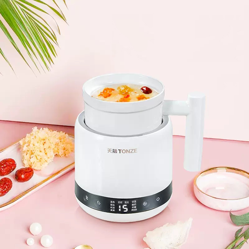 คลังสินค้าท้องถิ่นTonze กาต้มน้ำไฟฟ้าหม้อสุขภาพ DGD06-06BDแก้วสตูว์ ...