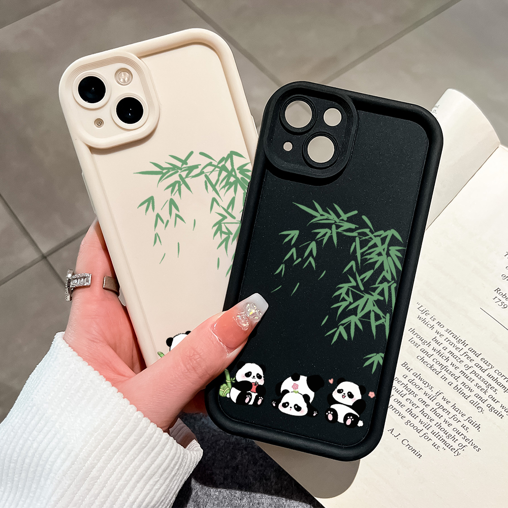 UCUC for Google Pixel 7 8 9 Pro XL Pixel 8A 7A Back Cover Panda Bamboo ...